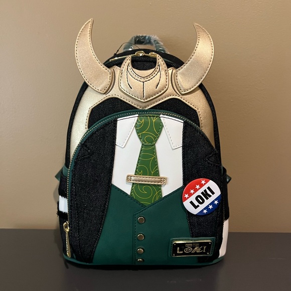 Loungefly | Bags | Loungefly Marvel President Loki Cosplay Mini ...
